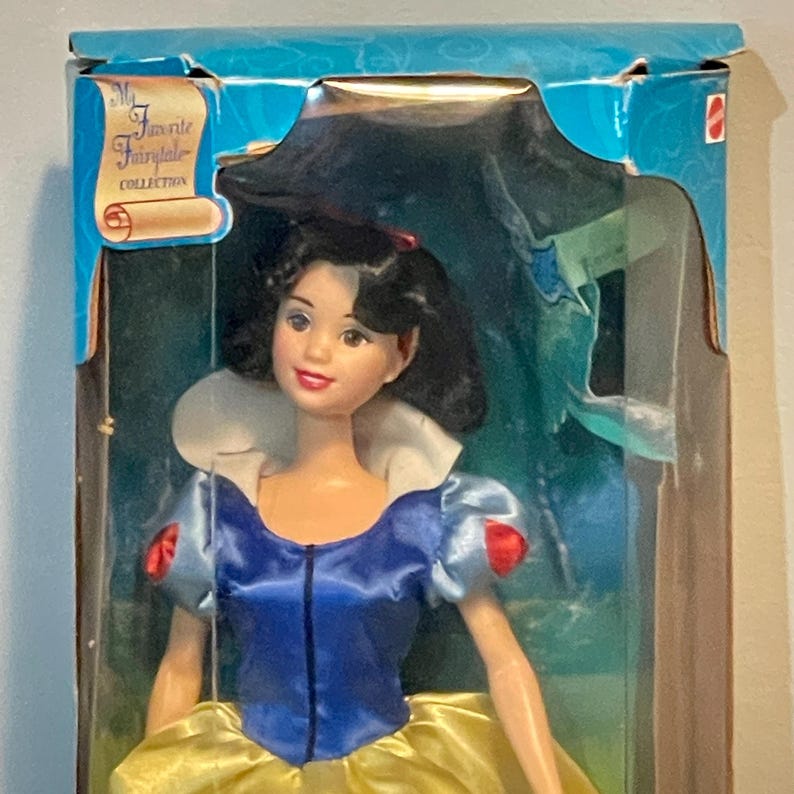 Disney's Snow White Barbie in Original Box - Etsy
