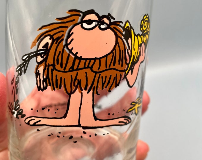 Arby's BC Comic Strip Grog Character Glass - Etsy