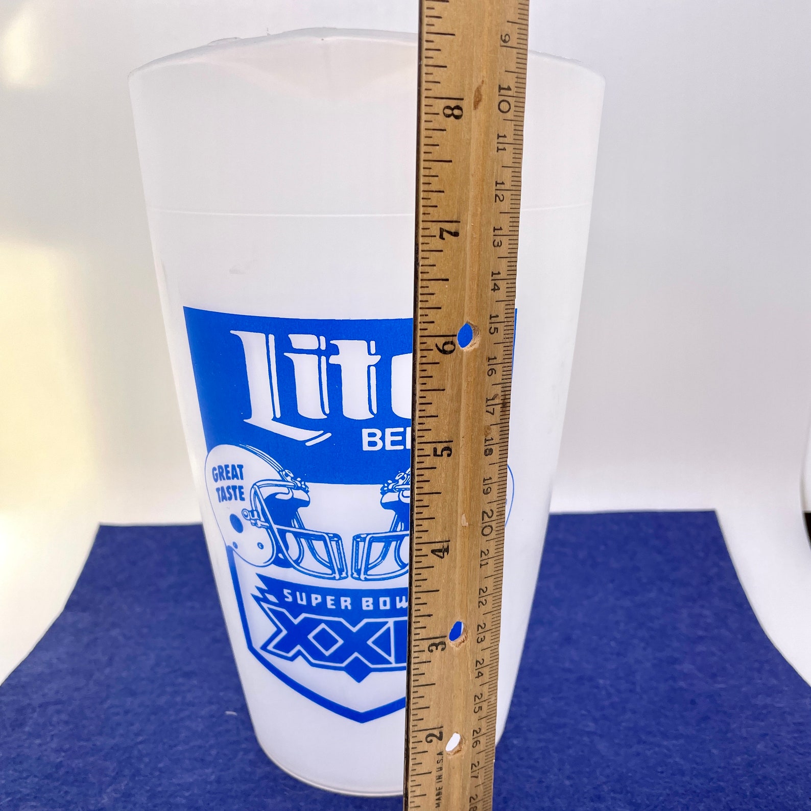 Vintage Miller Lite Plastic Pitcher Super Bowl XXIII Tastes - Etsy