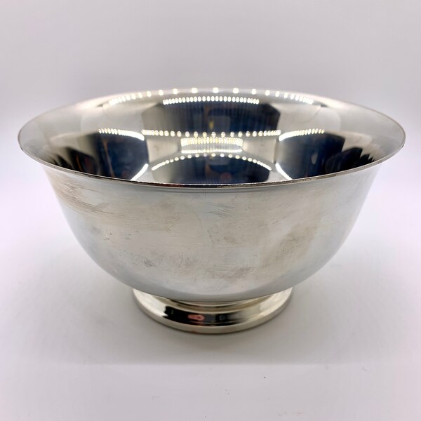 Silver Plate Bowl - Etsy