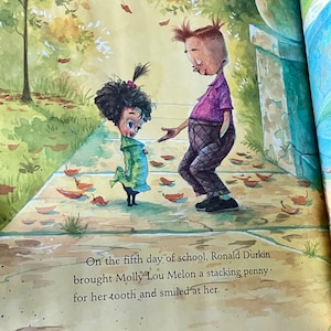 Stand Tall Molly Lou Melon, Illustrated Hardback Children's Book - Etsy