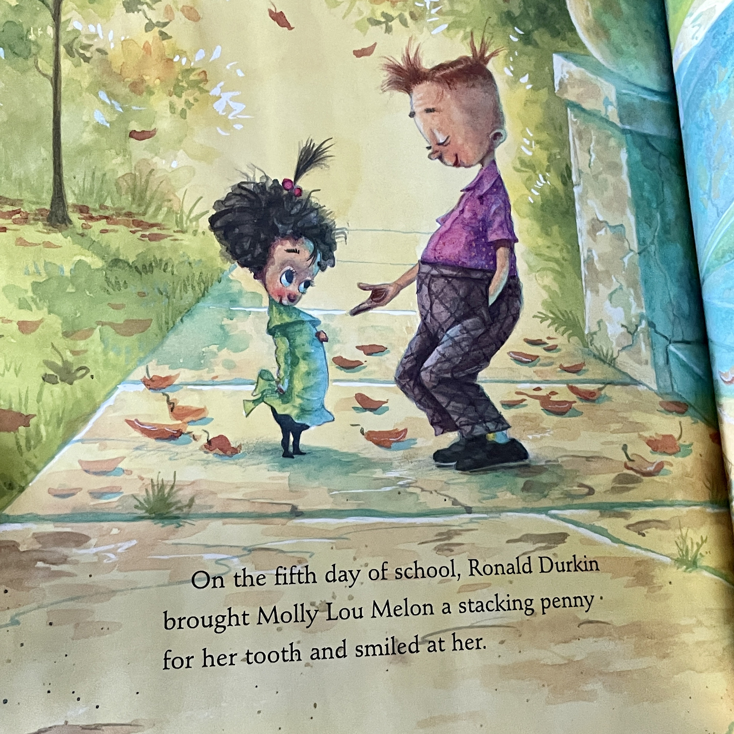 Stand Tall Molly Lou Melon, Illustrated Hardback Children's Book - Etsy