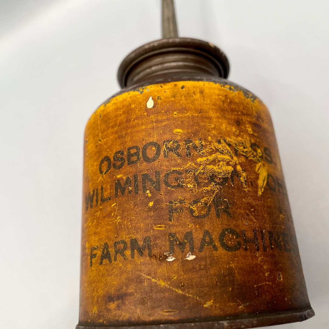 Vintage Farm Machine Oil Can - Etsy