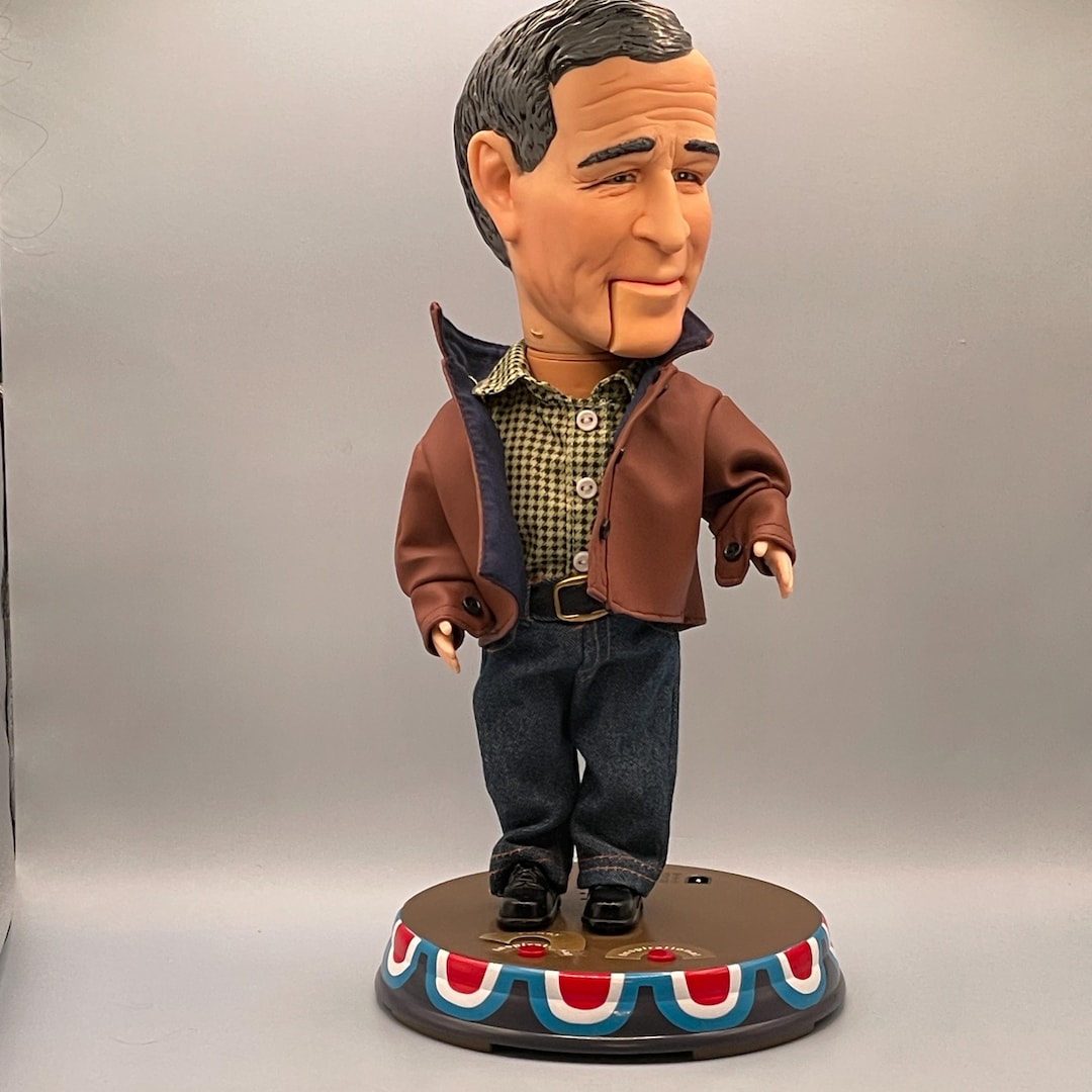 George W Bush Animated Figure - Etsy