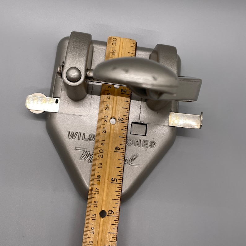1970s Wilton Jones Marvel Punch. Two Hole Office Paper Punch - Etsy