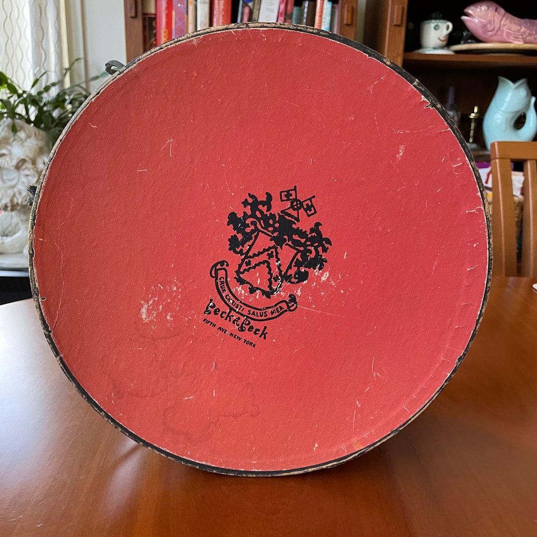 Peck and Peck Hat Box Vintage Department Store Packaging - Etsy