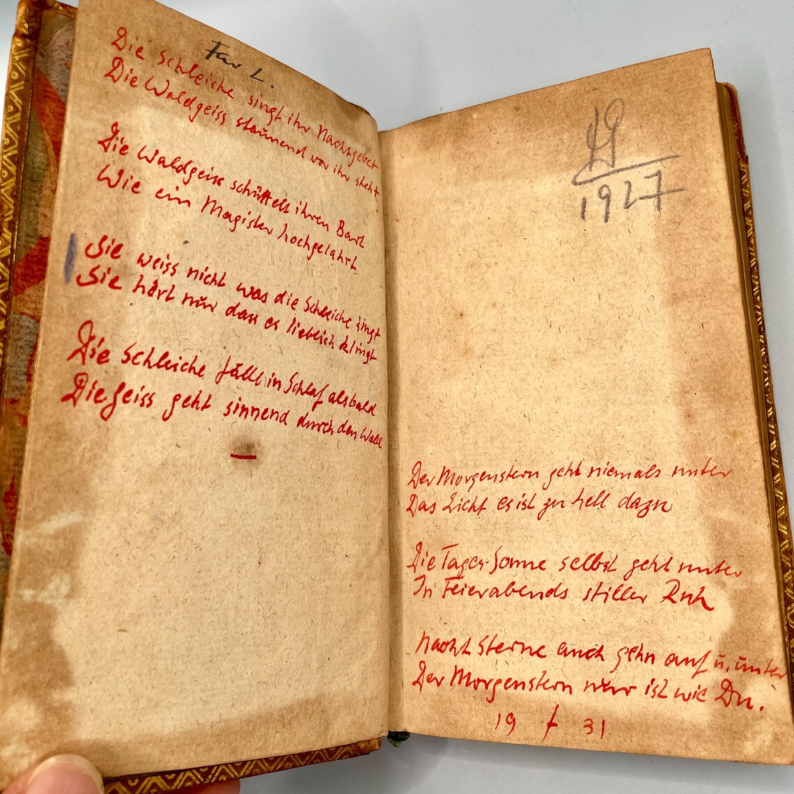 Antique Italian Poetry Book: by Niccolo Forteguerri With Certificate of ...