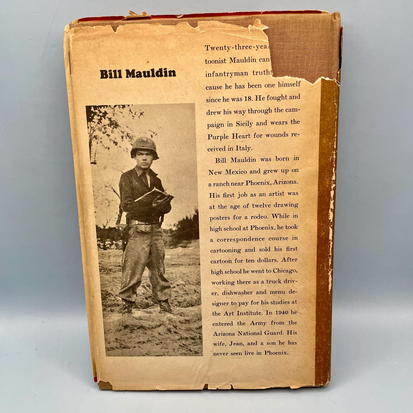 Up Front First Edition Hardcover Book by Bill Maudlin: and Sample ...