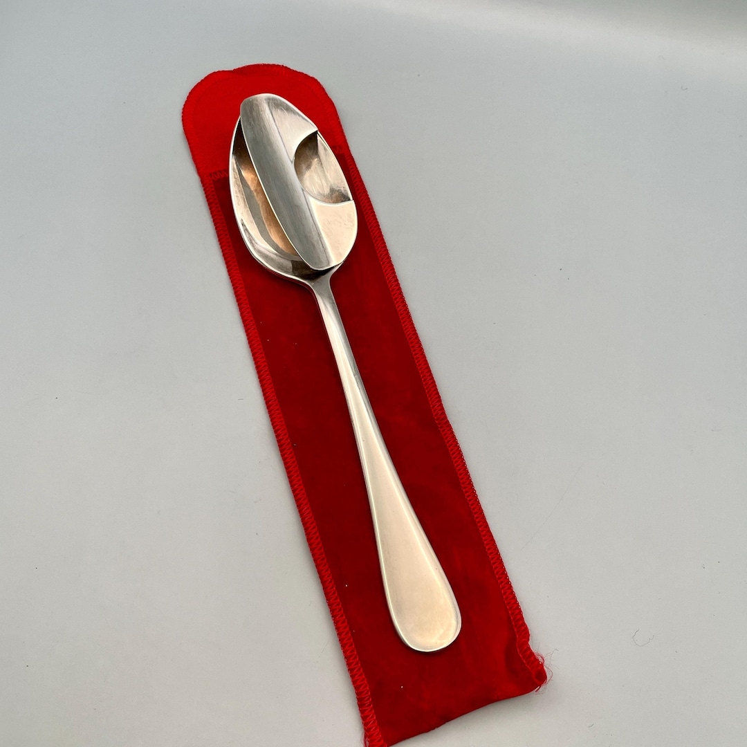 Reed and Barton Silverplate Moustache Spoon - Etsy