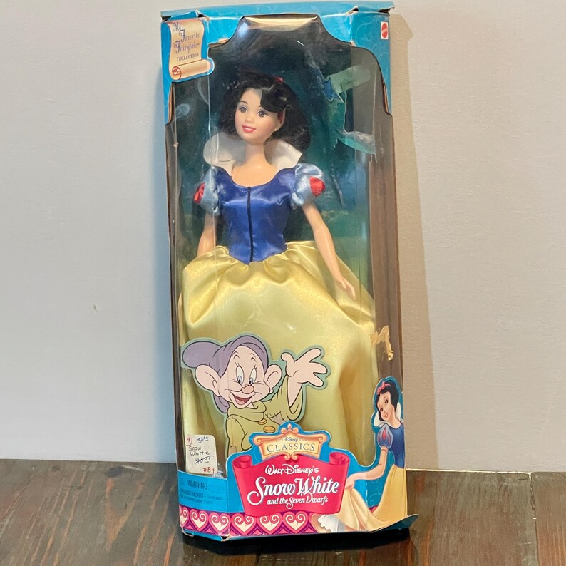 Disney's Snow White Barbie in Original Box - Etsy