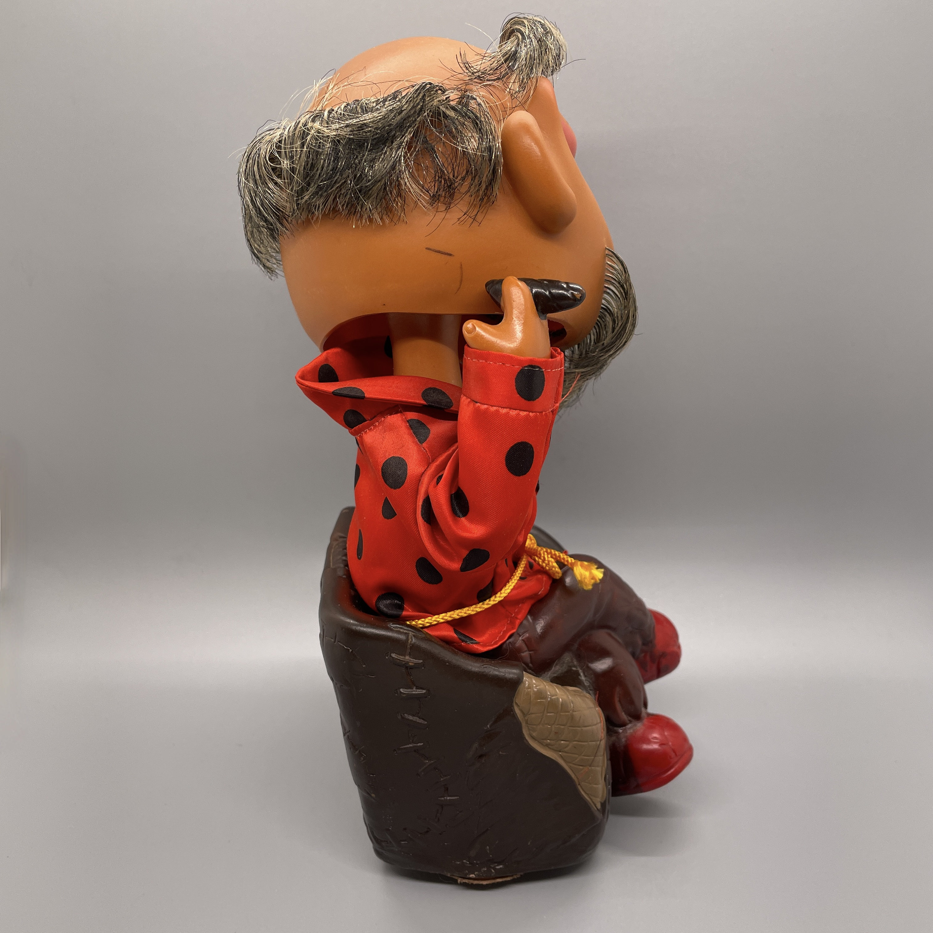 Big Head Laughing Man Toy Happy Guy Bobblehead Desk Toy - Etsy