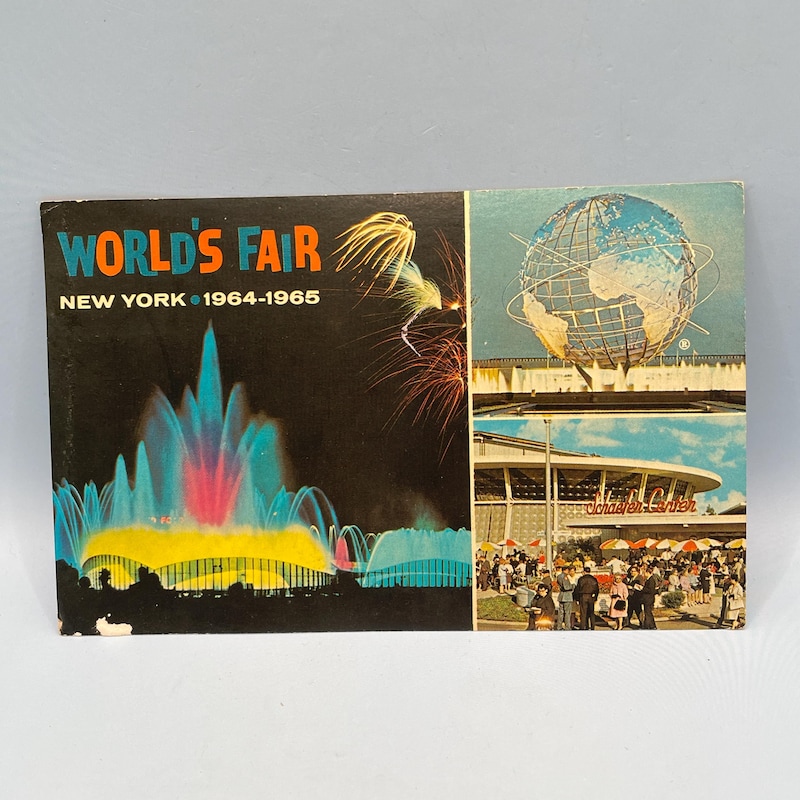 Worlds Fair Postcard - Etsy