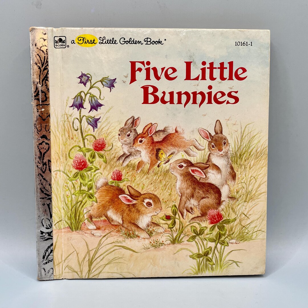 First Golden Book Five Little Bunnies - Etsy