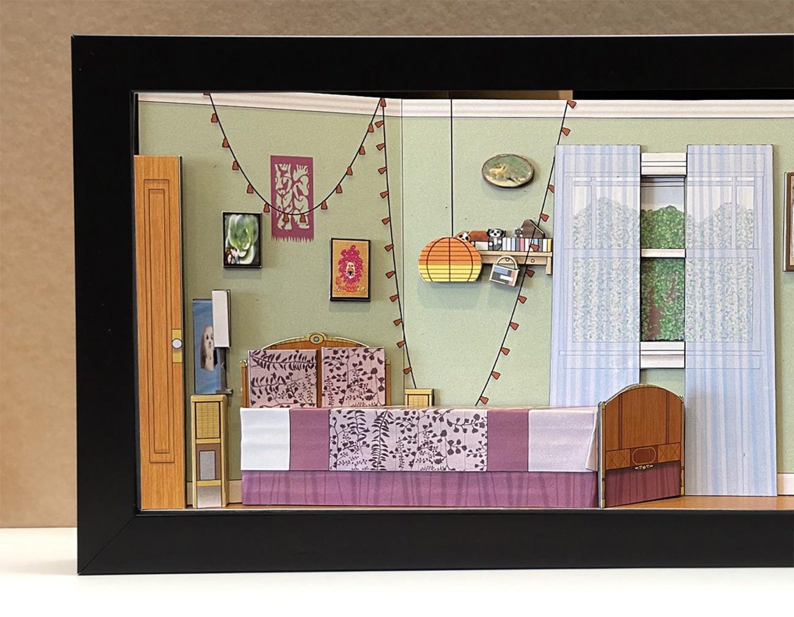 Twilight Shadowbox Diorama, Bella's Room, Twilight Gifts, Twilight ...