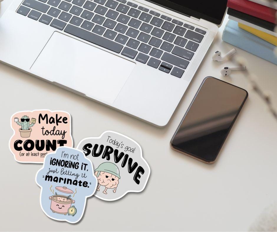 Sarcastic Office Stickers | Printable & Digital Journal Stickers ...