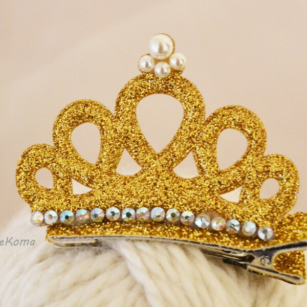 Tiara Hair Clip - Etsy