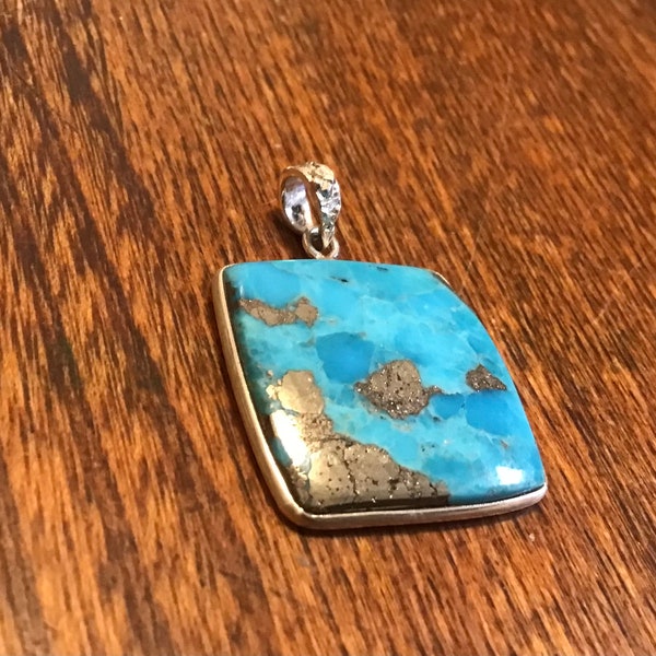 Turquoise Pendant - Etsy