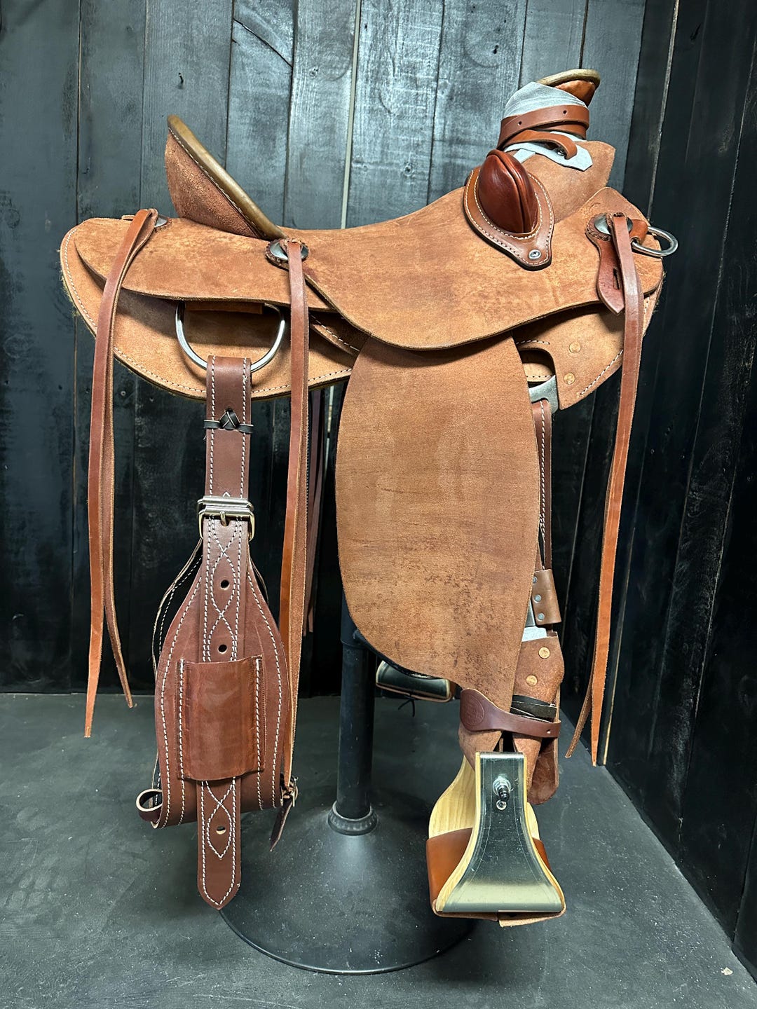 15.5" Wade Saddle - Roping/ranch/trail/roper/plain Jane - Etsy