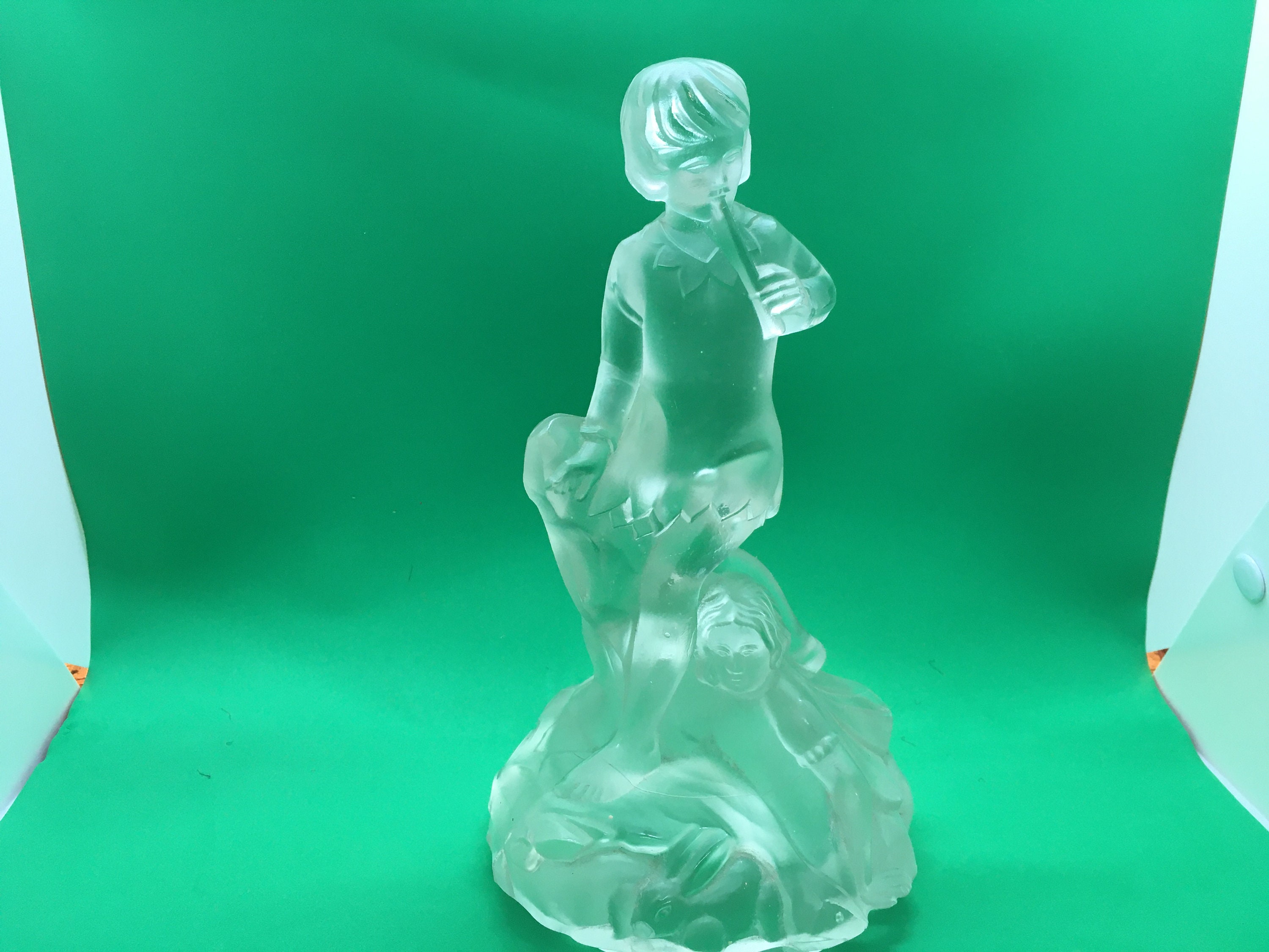 1934 German Art Deco Peter Pan Flute Player Flotenspieler & | Etsy ...