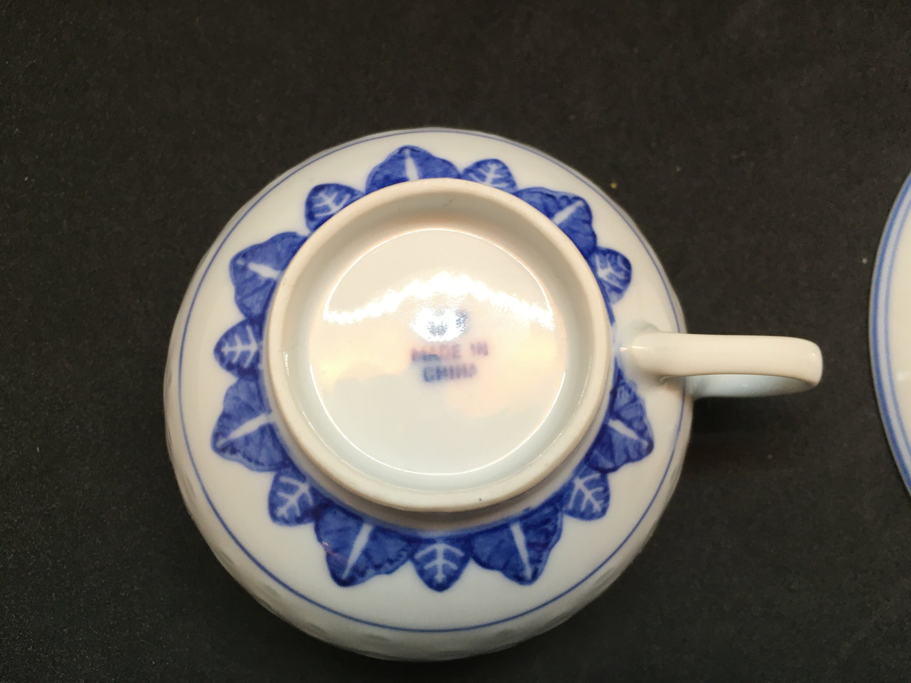 Chinese Porcelain Blue and White Rice Grain Rice Eye Tea Cup - Etsy
