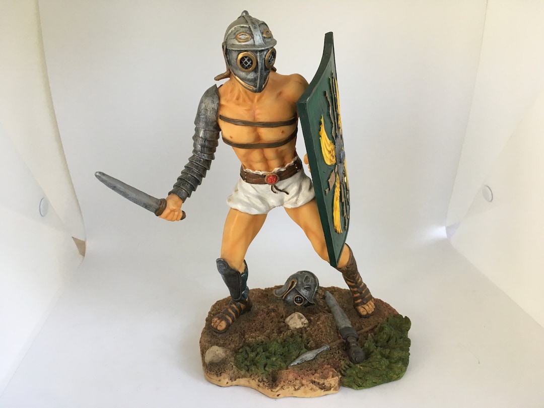 Resin Gladiator Statue Figurine Sold by Knights Edge in Chicago ...