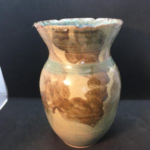 Vintage Art Pottery Vase Signed Glen Green ~ C1960s ~ 8.5" Tall (M1) - Etsy