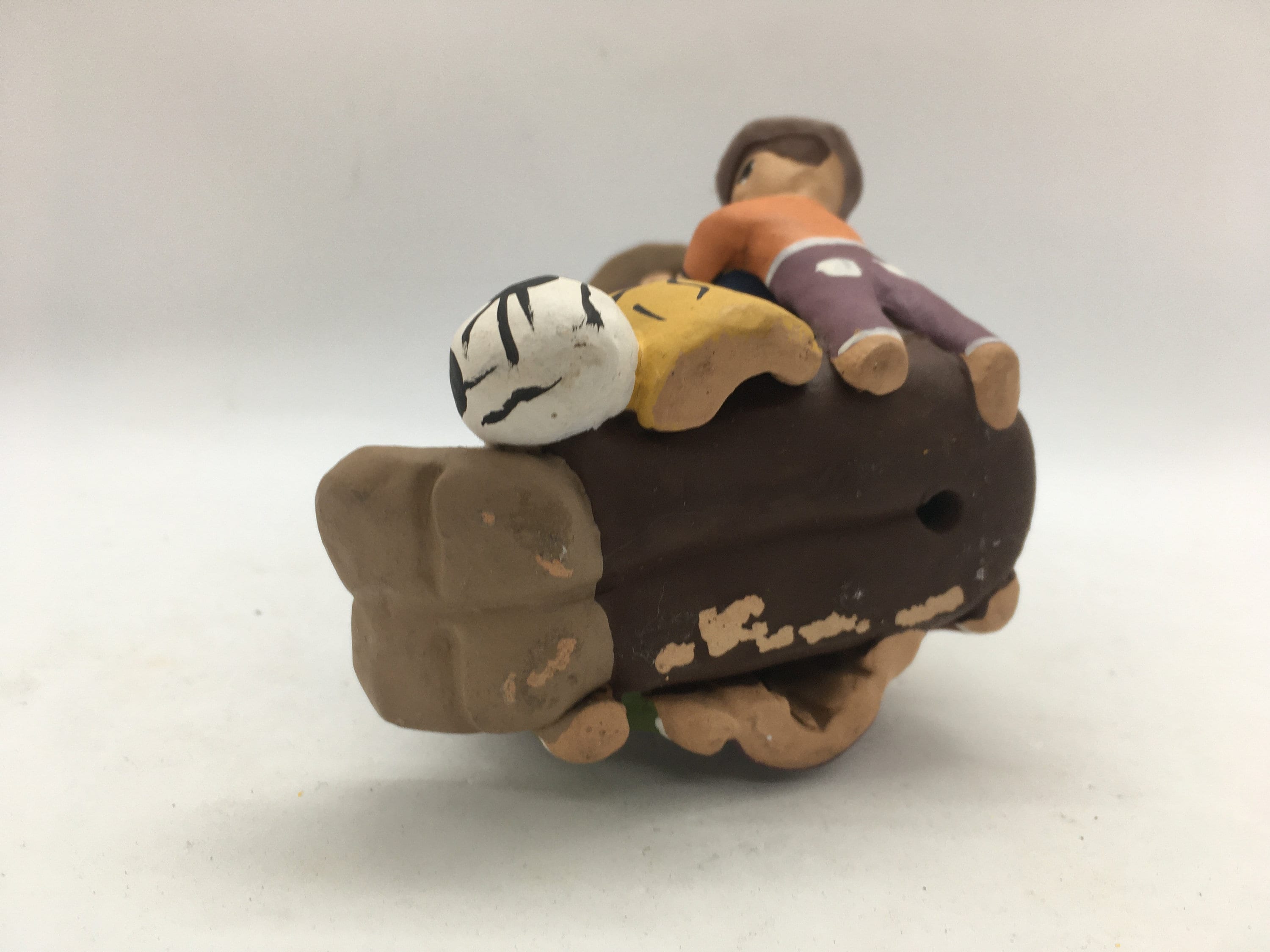 Peru Folk Art Terracotta Clay Storyteller Figure Eleanor | Etsy