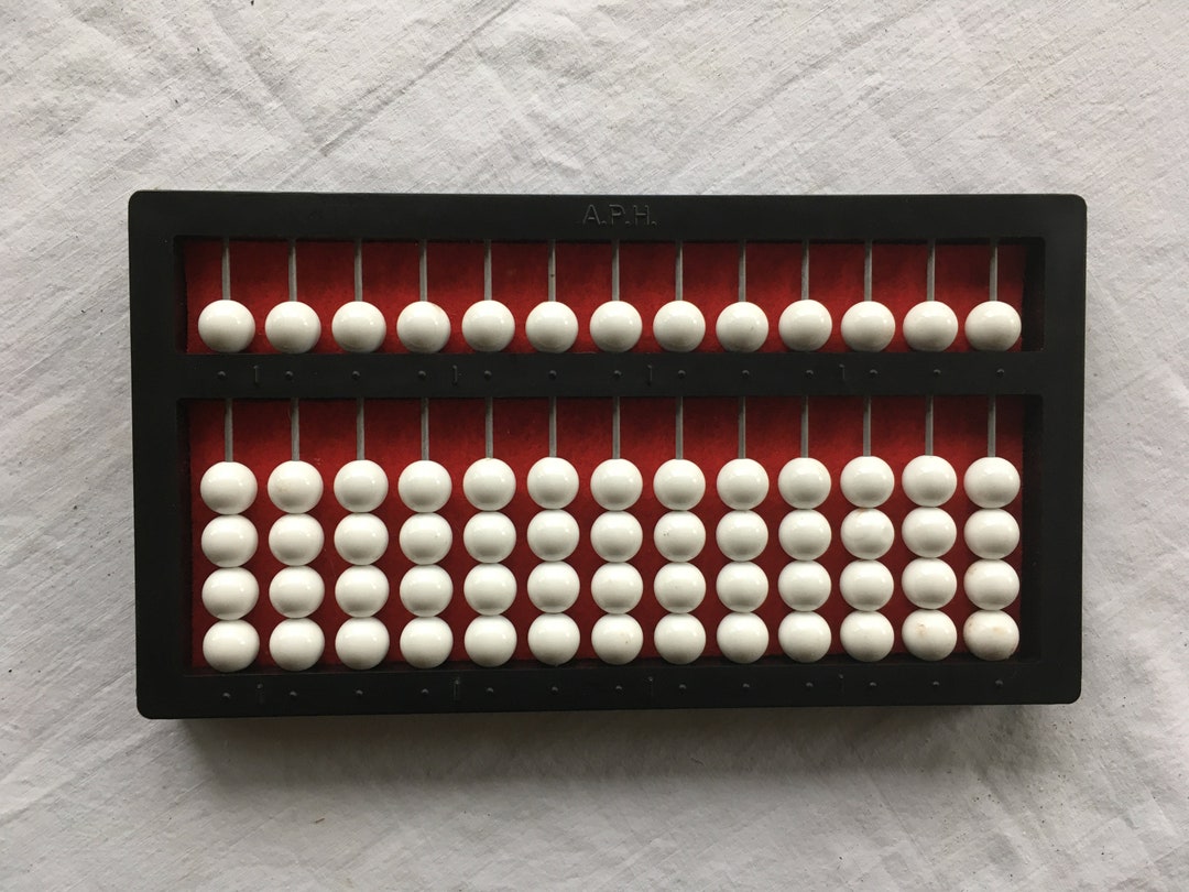 MCM Cranmer Plastic Abacus for the Blind Mid-1960s - Etsy