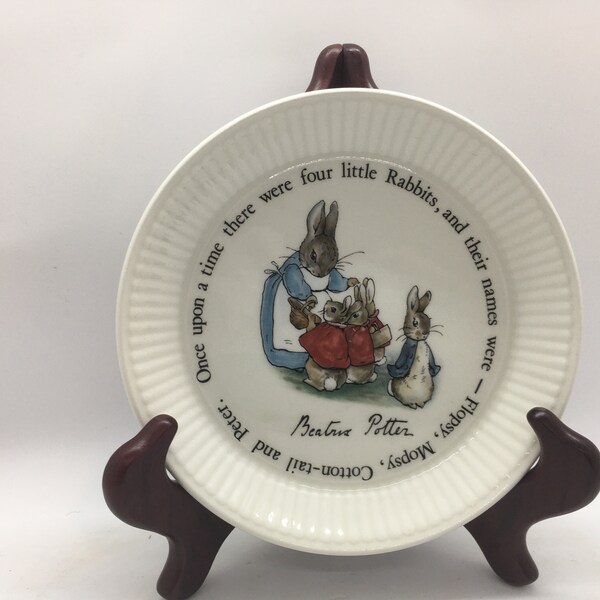 Rabbit Plate - Etsy