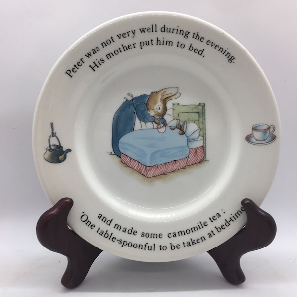 Peter Rabbit Plate - Etsy