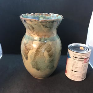 Vintage Art Pottery Vase Signed Glen Green ~ C1960s ~ 8.5" Tall (M1) - Etsy