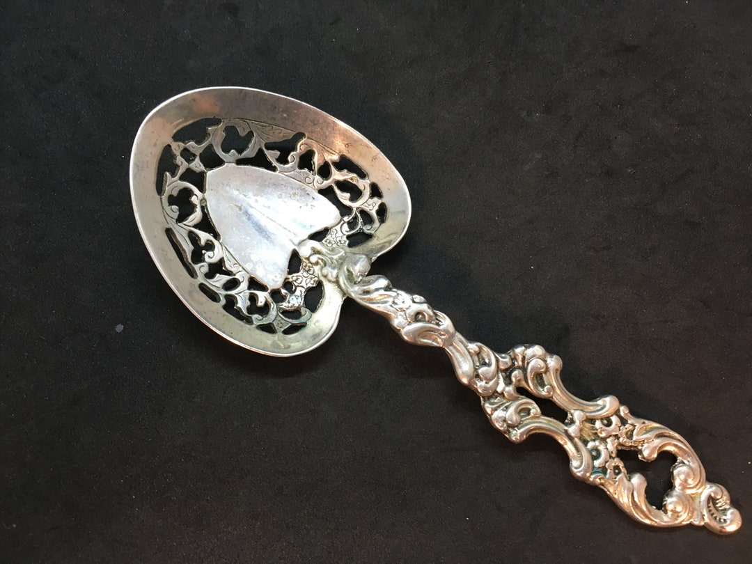Antique Sterling Silver Serving Spoon Utensil ~ 119 Grams (J1) - Etsy