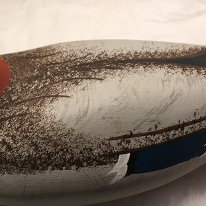 Wolf River Decoys, Antigo, Wisconsin Wood Duck Decoy Large Wooden Duck ...