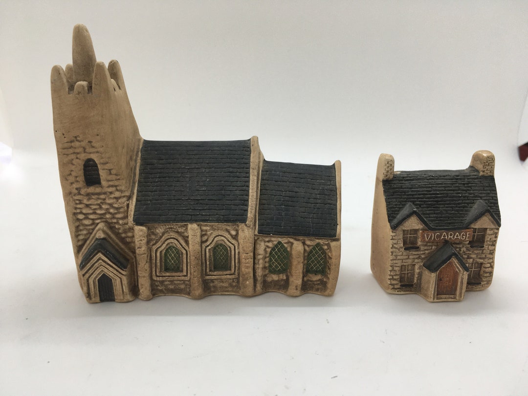 Philip Laureston Pottery Church 721 and Vicarage 703 British Pottery ...