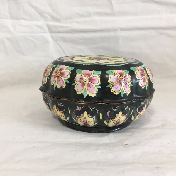 Chinese Enamel Box - Etsy