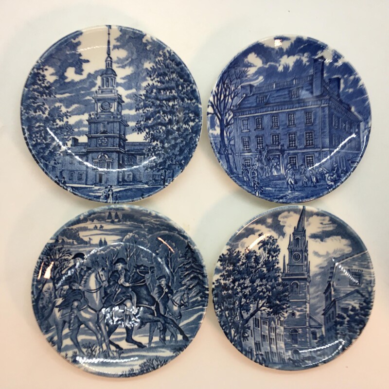 Liberty Blue Plate - Etsy