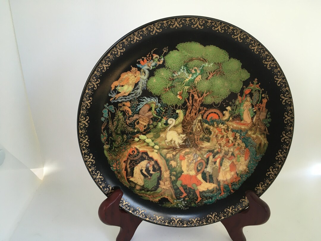 Bradford Exchange Russian Fairy Tale Plate - Etsy