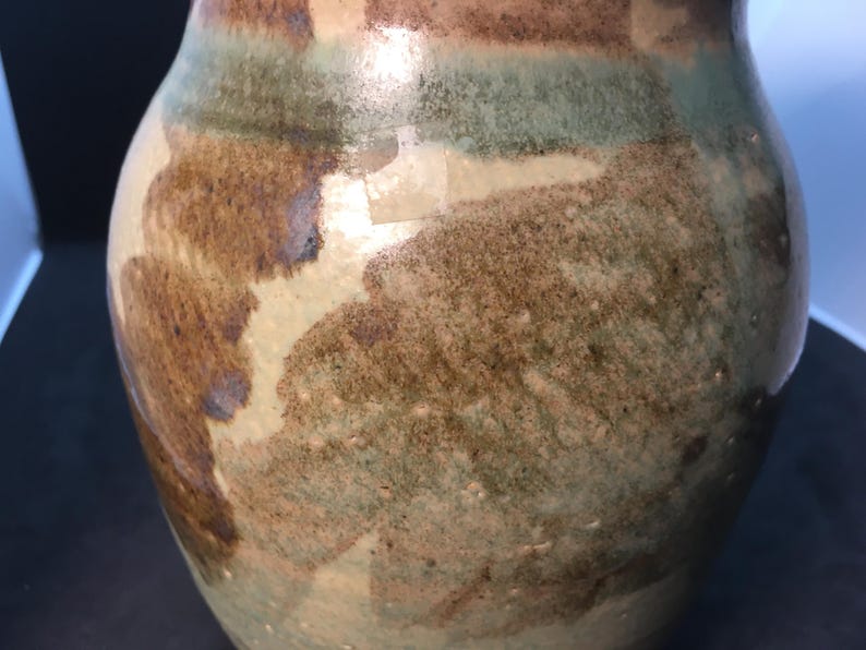 Vintage Art Pottery Vase Signed Glen Green ~ C1960s ~ 8.5" Tall (M1) - Etsy
