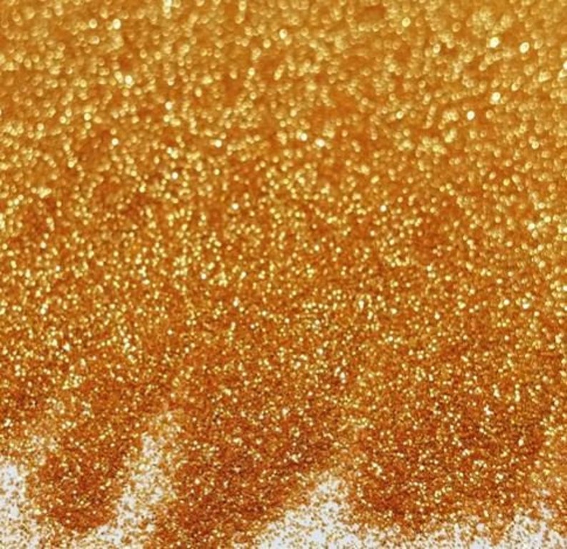 0.2mm Orange Gold Glitter Pure Color B0218 Orange Gold - Etsy