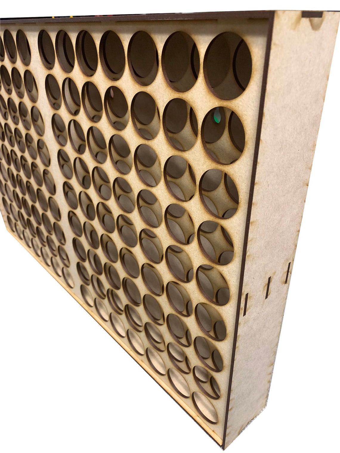 Wood Paint Bottle Rack Organizer for 1oz Craft Paints Wall - Etsy