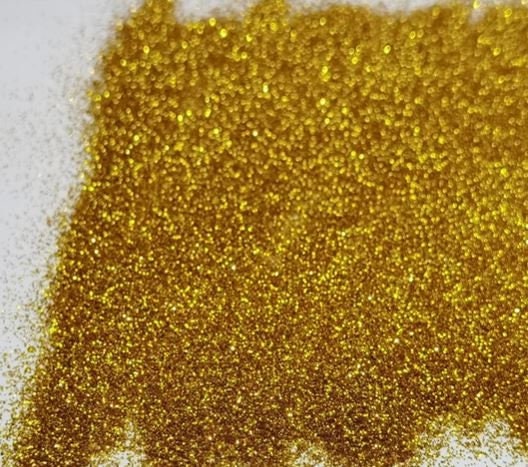 0.2mm Dark Gold Fine Glitter Pure Color B0205 Dark Gold | Etsy