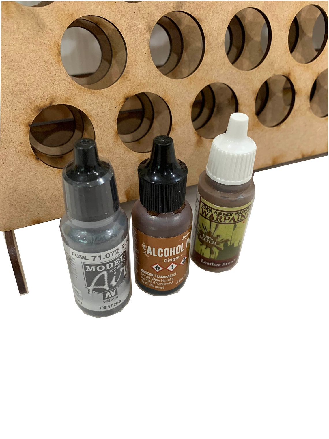Wood Paint Bottle Rack Organizer for Army Painter Warpaints | Etsy