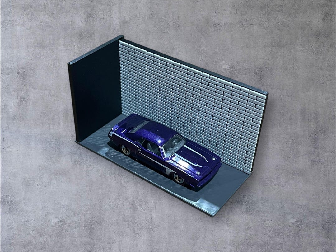 3D Printed Mini Car Display Scene 1:64 Die Cast 164 Display Diorama ...