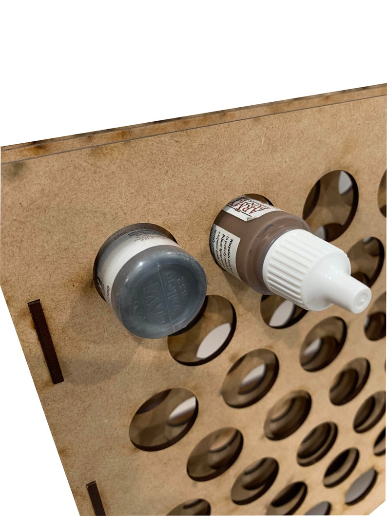 Wood Paint Bottle Rack Organizer for Army Painter Warpaints | Etsy