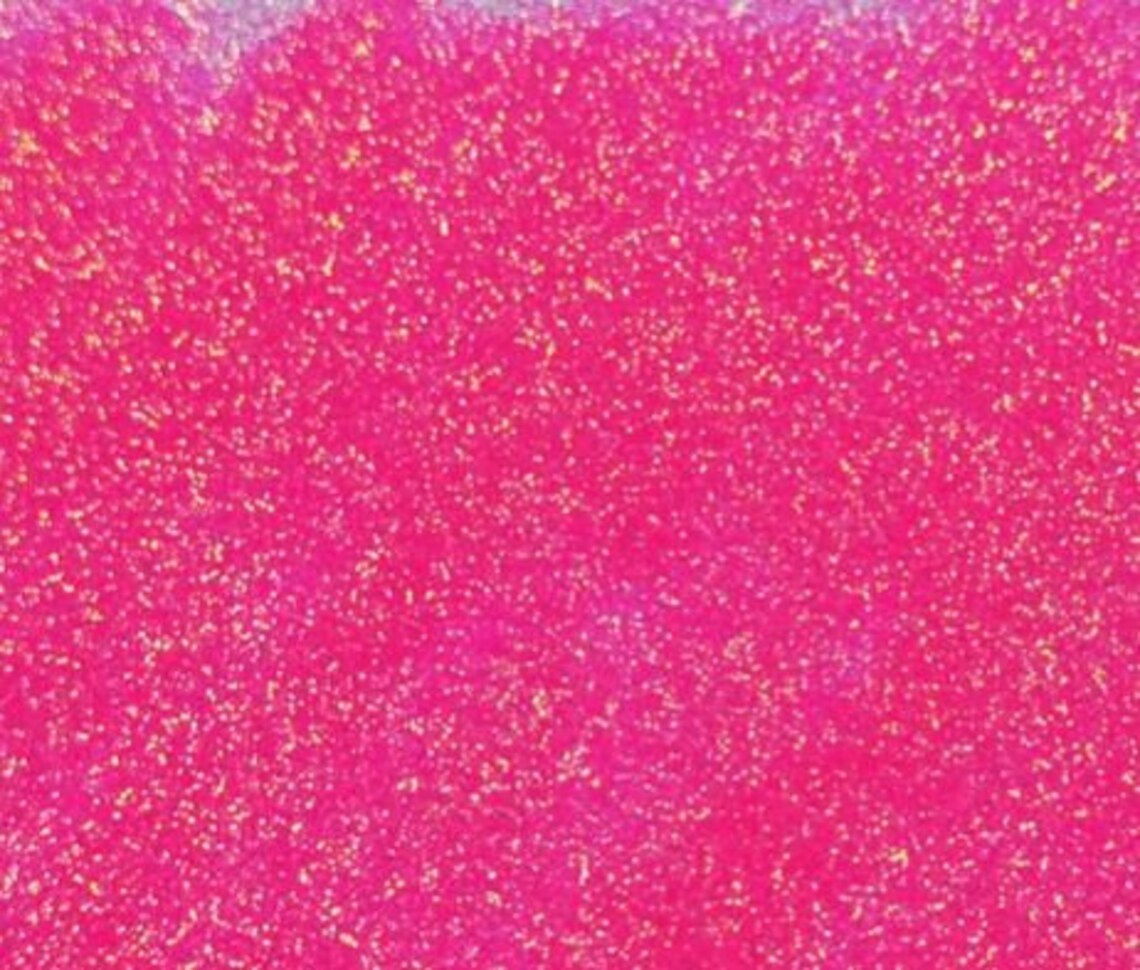 0.3mm Fluorescent Flamingo Pink High Brightness Iridescent Glitter ...
