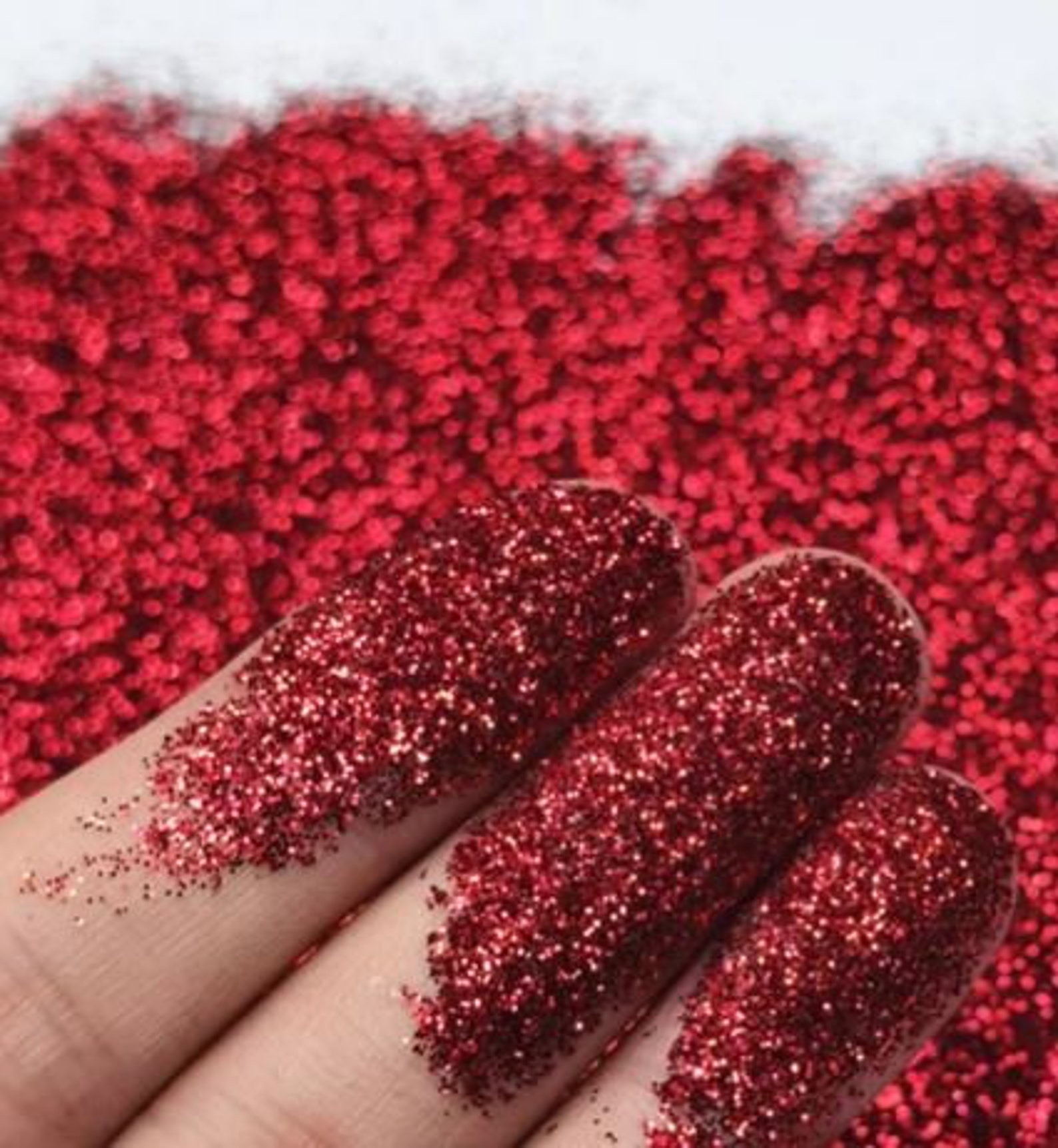 0.3mm Wine Red Fine Glitter Pure Color B0304 Wine Red - Etsy