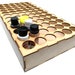 Wood Paint Drawer Organizer for Craft Paint - 72 Bottle - 2oz Bottle ...