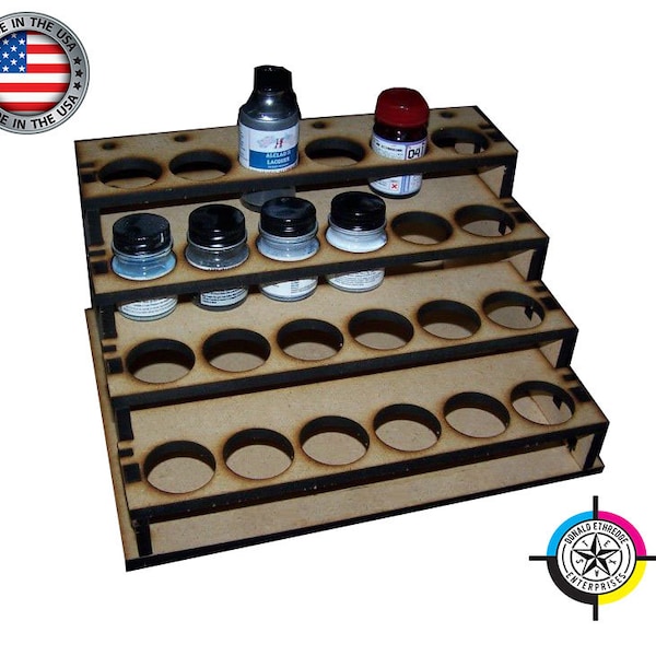 Model Paint Rack Svg - Etsy