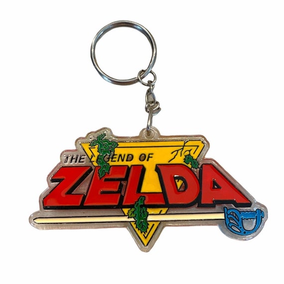 1988 Vintage The Legend of Zelda Keychain, Vintage Ni… - Gem