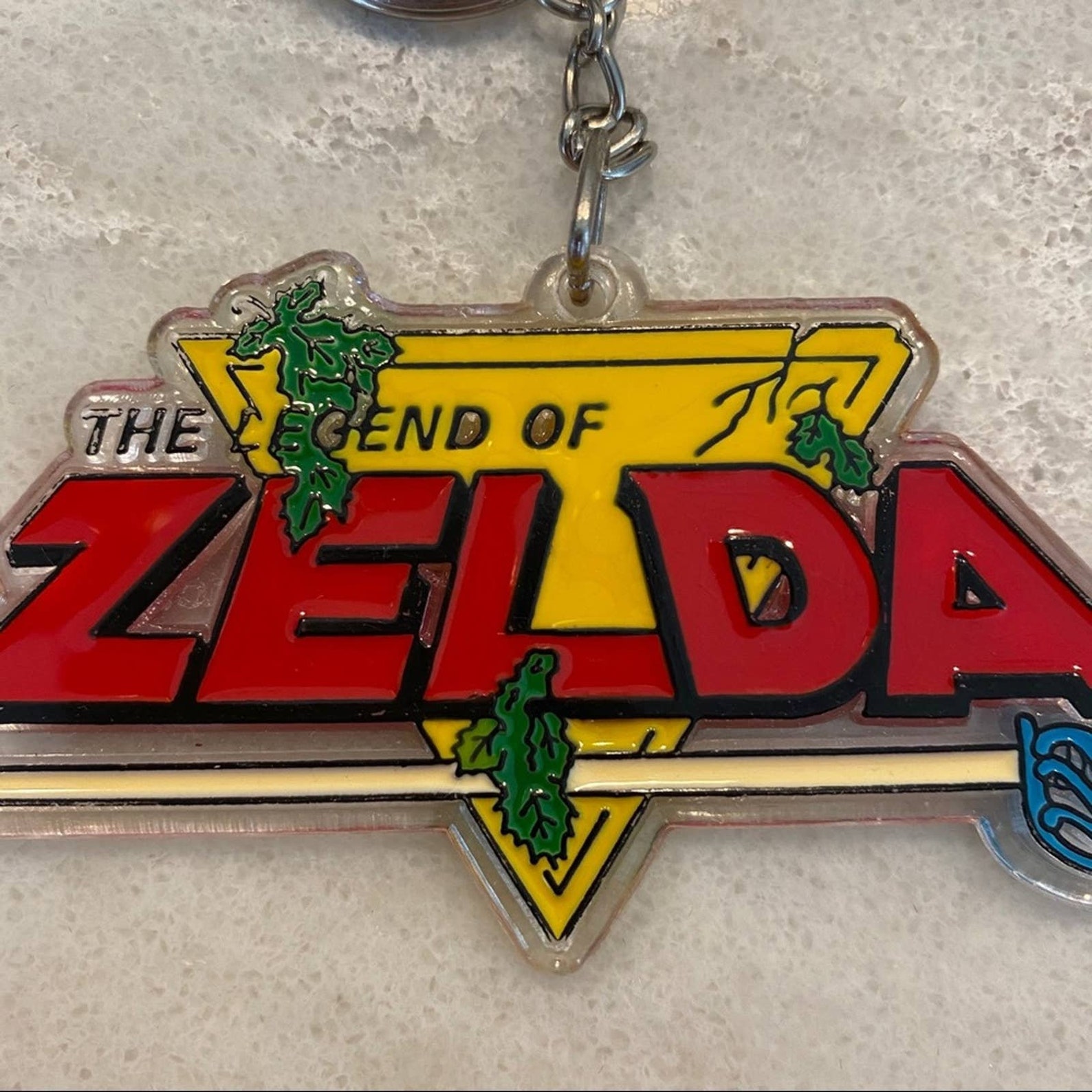 1988 Vintage the Legend of Zelda Keychain, Vintage Nintendo NES - Etsy